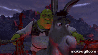 Shrek - Crossing the bridge (Blu-ray 1080p) English on Make a GIF