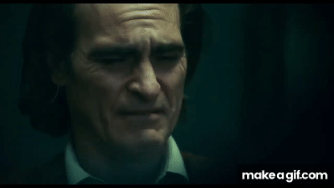 Joker laughing on Make a GIF