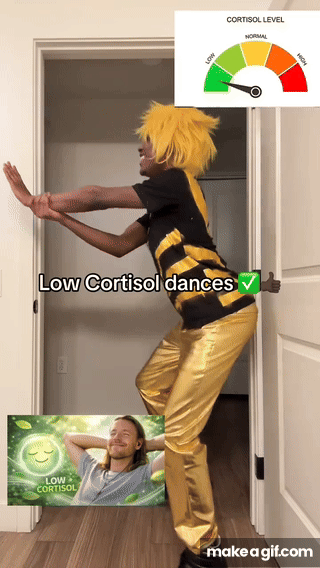 Aizen voice: Larp cortisol on Make a GIF