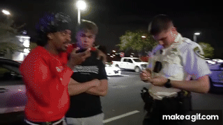 EXTREME Ding Dong Ditching Got Us Arrested! on Make a GIF