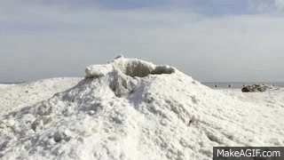 Ice Volcano on Make a GIF