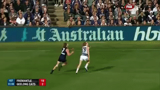 AFL 2014 Round 9 Fremantle v Geelong UPSCALED 720p50 x264 on Make a GIF