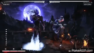 MKX Triborg Gameplay & Surprise At The End on Make a GIF