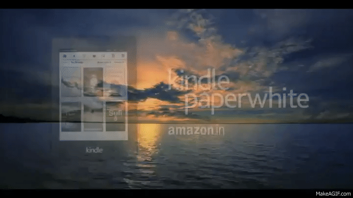 Kindle Paperwhite - Celebrating the Joy of Reading on Make a GIF