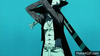 ONE PIECE GUERRA MARINEFORD HD MUERTE DE ACE on Make a GIF