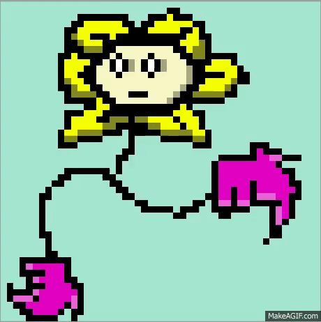 Flowey with Mettaton Legs on Make a GIF