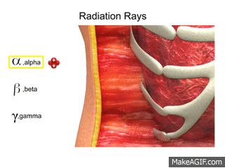 Radiation Rays: Alpha, Beta and Gamma on Make a GIF