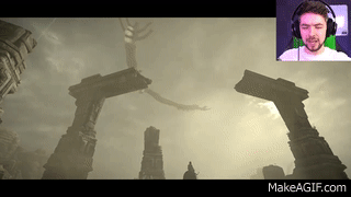 SPLIT THE SKY | Shadow Of The Colossus (PS4 Remake) Part 7 on Make a GIF
