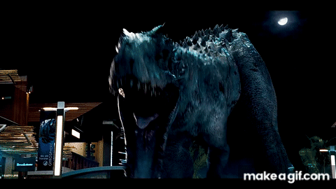 Raptors vs Indominus Rex - Final Battle Scene - Jurassic World (2015 ...