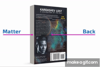 rotating book cover on Make a GIF