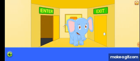 Starfall ABC: E on Make a GIF