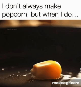 Popcorn on Make a GIF