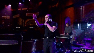 David Letterman - Future Islands: "Seasons (Waiting On You)" on Make a GIF