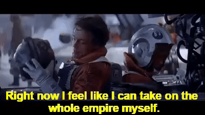 Empire Strikes Back - Battle of Hoth Part 1 (HD 1080p) on Make a GIF