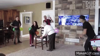 Balloon Hump Challenge - The Dudesons on Make a GIF