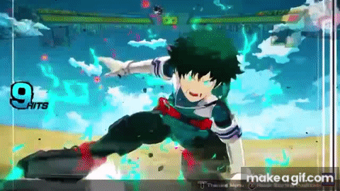 Deku Ultimate Attack on Make a GIF