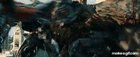 Transformers Dark of the Moon - All Megatron Scenes on Make a GIF