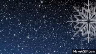 Gently Falling Snow Video Loop with Rotating Snowflake (free download ...