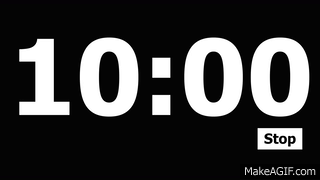 10 Minute Countdown Timer on Make a GIF
