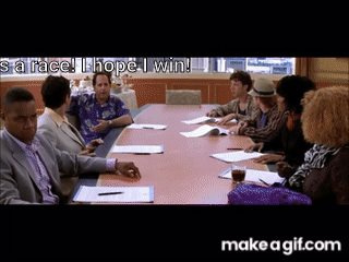 "It's a Race! I hope I win..." Rowan Atkinson, Rat Race HD. on Make a GIF