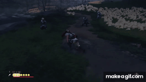 Dance of Wrath is OP - Ghost of Tsushima on Make a GIF