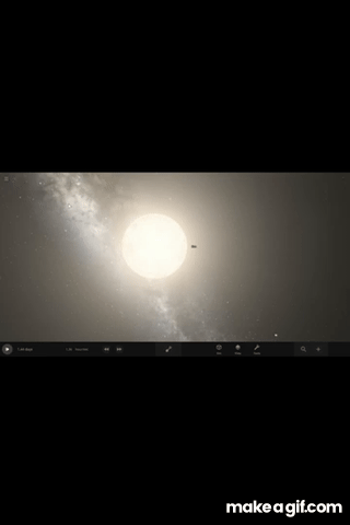 Exploding the sun on Make a GIF