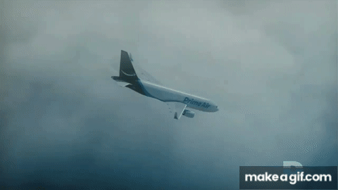 Atlas Air Flight 3591 - Crash Animation on Make a GIF