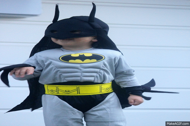 batman flying on Make a GIF