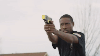 Miles Luna getting tasered on Make a GIF