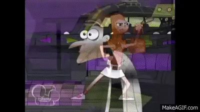 Phineas y Ferb. Dr. Doofenshmirtz [¿Qué me paso?] on Make a GIF