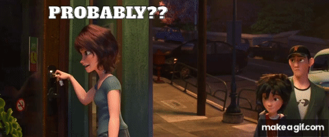 Aunt Cass probably on Make a GIF