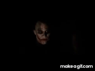 Fav Movie Scenes - Joker's interrogation (The Dark Knight) on Make a GIF