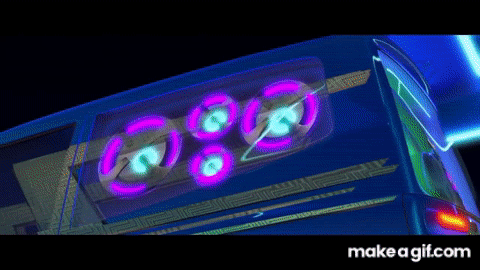 Cars Tuner Scene | Pixar Cars on Make a GIF