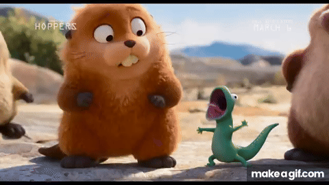 Hoppers | Tickets Now Available | In Theaters March 6 on Make a GIF