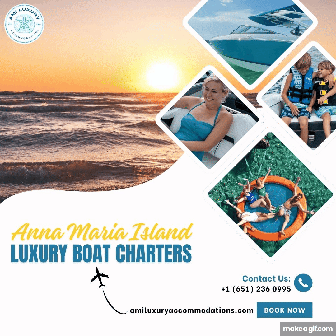 Anna Maria Island luxury boat charters on Make a GIF