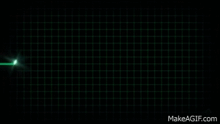 Best ANALOG ECG Animation - HD on Make a GIF