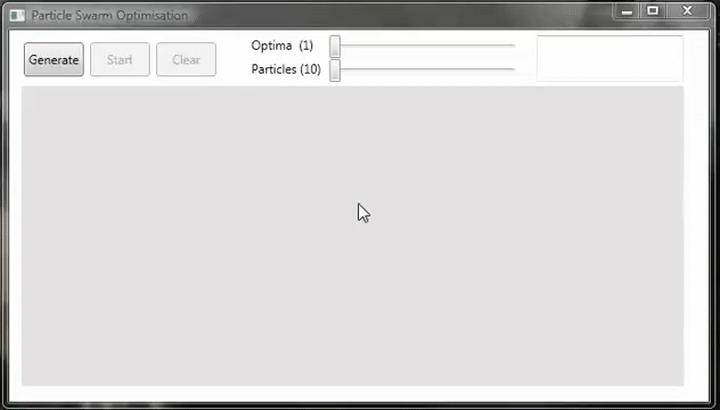 Particle Swarm Optimisation on Make a GIF