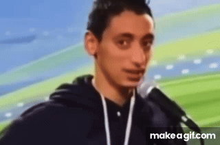 arab singer laugh on Make a GIF