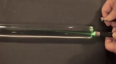 Fiber Optics Live! Fiber Attenuation on Make a GIF