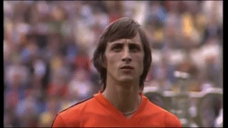 Johan Cruijff • The Total Footballer • HD on Make a GIF