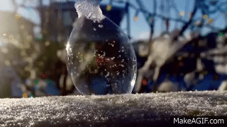 Freezing Bubbly Art on Make a GIF