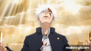 Yuji getting backshots from gojo on Make a GIF