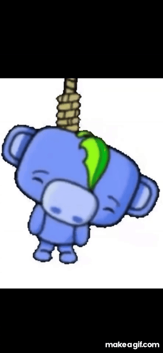 Hanging wumpus on Make a GIF