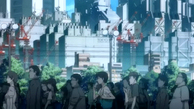 Evangelion 2.22 - TOKYO-III Wakes up [1080p] on Make a GIF