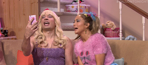 ICYMI: Sara and her BFF Gabby starred in a brand new “Ew!” on Make a GIF