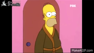 Homero dice Cosmico on Make a GIF