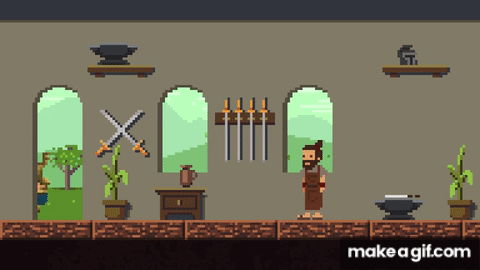 Making a Legendary Sword on Make a GIF