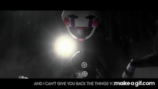 FNAF SONG "The Puppet Song" (ANIMATED) on Make a GIF