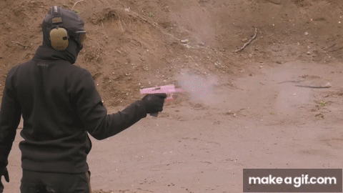 PSR Clips: The Pink Glock on Make a GIF