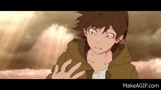 Araragi on Fire on Make a GIF